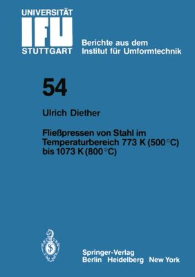 【预订】Fliesspressen Von Stahl Im Temperatu...