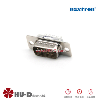 正凌精工 nextron DB9P公头/公座/针座 直针焊线 D-SUB连接器