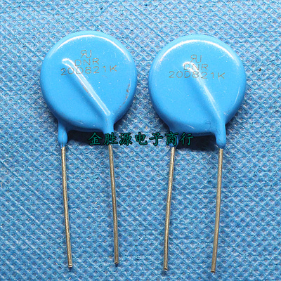 直插 压敏电阻 20D821K 电焊机过压保护821K20D 20D 821K 电阻器