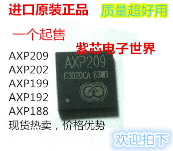 AXP193 AXP209 AXP192 AXP202 AXP199 AXP173 QFN 全新原装可直拍