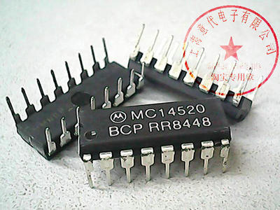 MC14520BCP  MOT  DIP-16〖正品原装〗赛格市场G332室实体店 现货