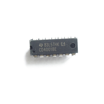 直插 CD4001BE DIP-14 CD/HEF/HCF4001 四2输入端或非门