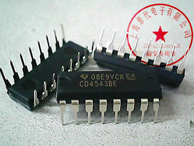 CD4543BE  TI  DIP-16〖正品原装〗赛格三楼G332室实体店 现货