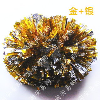 啦啦操花球拉拉队手花啦啦花球大号学校健美操舞蹈彩球道具150克