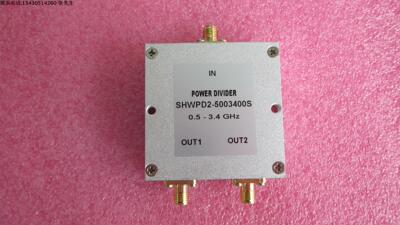 500-3400MHz SMA RF 一分二 3G 4G手机测试功分器 射频同轴功分器