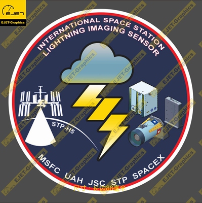SPACEX NASA STP-H5任务徽章个性贴纸车贴旅行箱贴