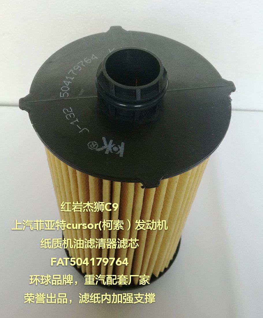 Fat 504179764 C Saic Iveco Hongyan Keso C9 Machine Filter Universal Oil ...