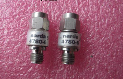 NARDA进口4780-6 6dB DC-6GHz 2W SMA RF 射频微波同轴固定衰减器