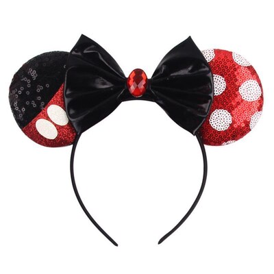 小众高货Fashion Mouse Ears Headband Women Festival Hairband