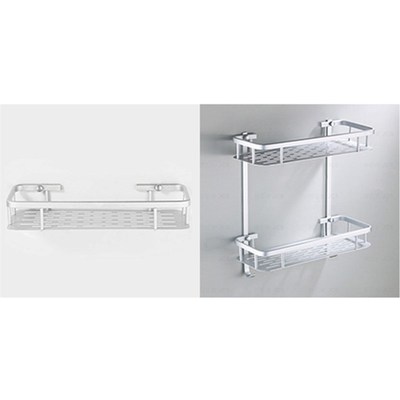 Storage Rack Bathroom Hanging Hook Shower Bath Shampoos Show