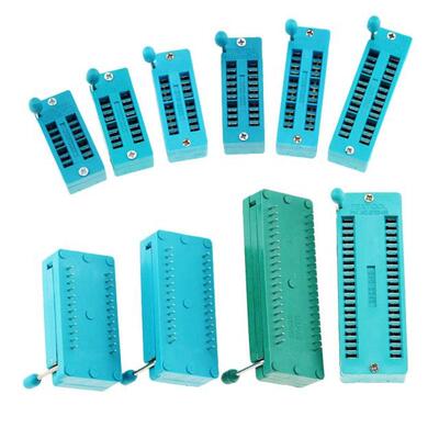 热销1PCS 14P 16P 18P 20P 24P 28P 32P 40Pin 2.54MM Green DIP