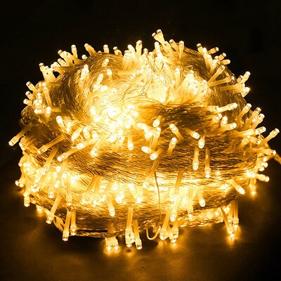 Thrisdar 100M 1000 LED Christmas Fairy Light Outdoor Garlan