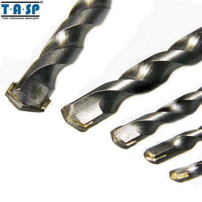 TASP 5pcs Masonry Drill Bits Tungsten Carbide Tipped Concret