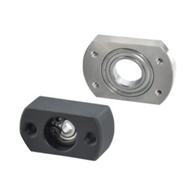 切边法兰轴承座固定座BFC01孔径20紧凑型BGTAB KBF卧式带座轴承