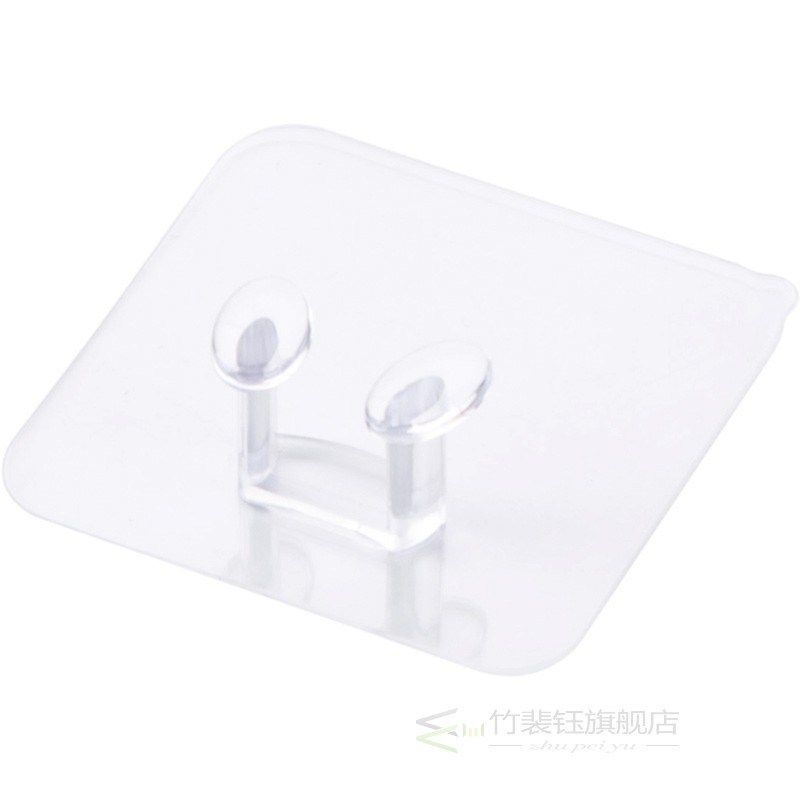 5pc High Quality Transparent Hook Wire Rack Power Storage S_虎窝淘