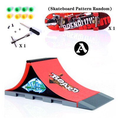 Mini Finger Skateboard Set Scene Combination Fingertip Site