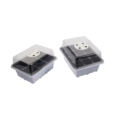 Plastic Planting-Seed Nursery-Pots Germination-Box Garden-Gr