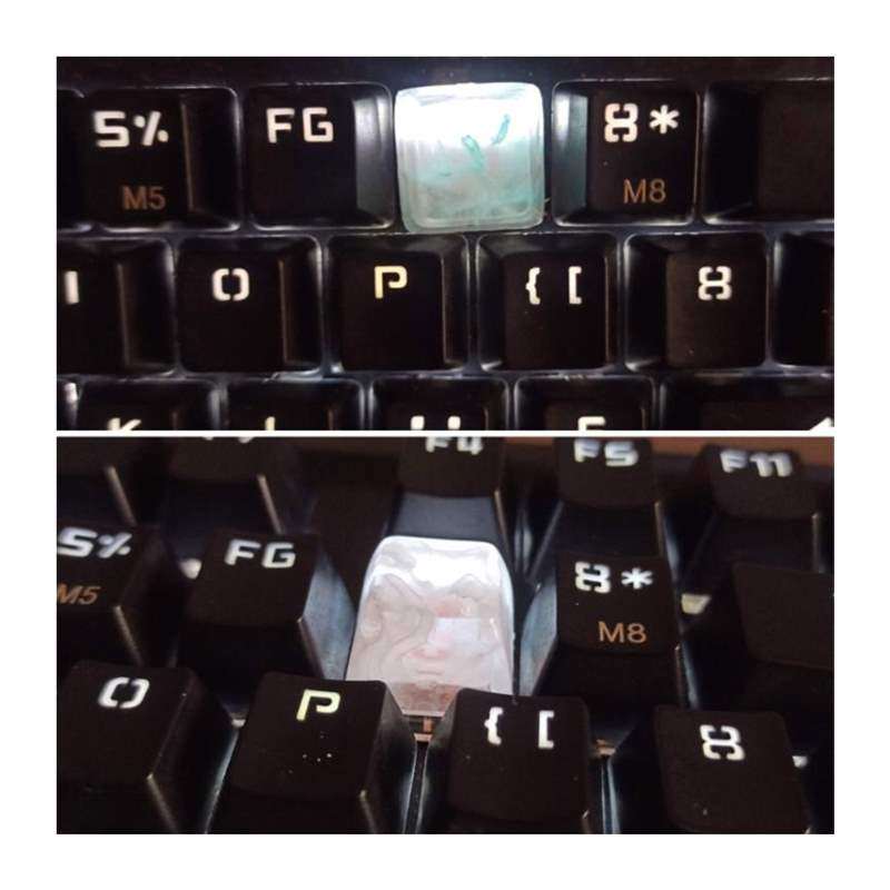 Handmade Customized OEM Profile Resin Keycap for Cherry MX S_虎窝淘