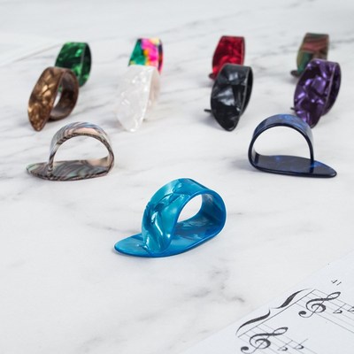 1/5pcs Thumb  Guitar Pick for Acoustic Electric Guitarra Bas