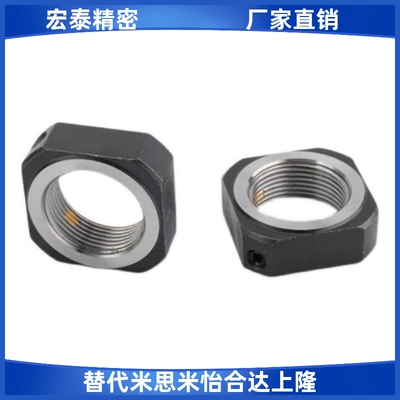 方形精密锁紧螺母径向锁紧型BKE51-M5M6M8M10M12M15M17M20M25M30
