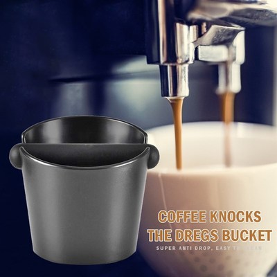 Recycling Bucket Grind Trash Bin Coffee Knock Box Deep Bowl