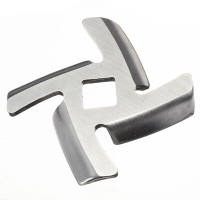 Household Stainless Steel Meat Grinder Blade Spare Part 2 Pc
