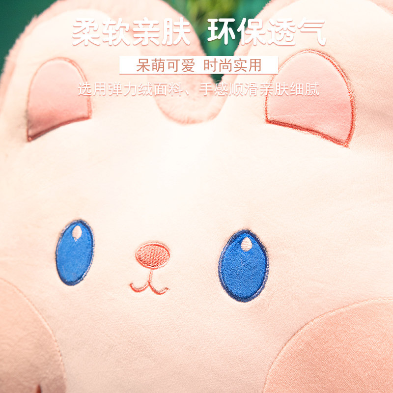 抱枕被子两用办公室午睡枕头毯子二合一车载午休被子汽车靠垫盖毯