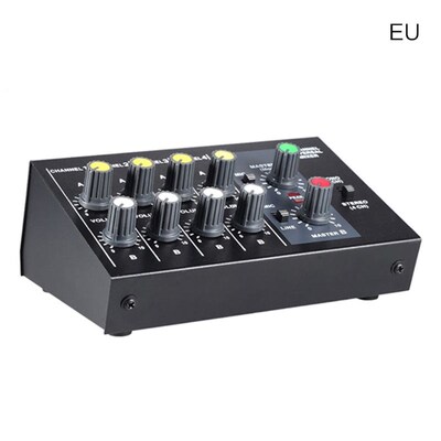 8 Channel Sound Universal Digital Mixer Adjusting Microphon