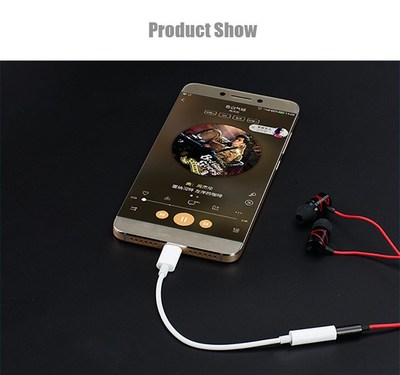 12cm Mirco to 3.5mm Earphone Cable Adapter Mirco USB male T