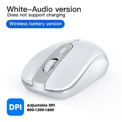 Wireless Mouse 2.4Ghz Ergonomic Computer Mouses SB 1600DPI A
