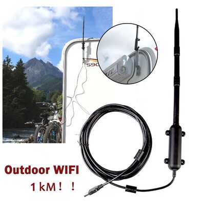 High Power 1000M Outdoor WiFi USB Adapter WiFi Antenna 802.1
