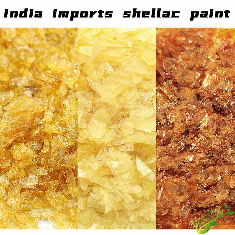 50g shellac varnish shellac flakes Granular powder Hand made_虎窝淘