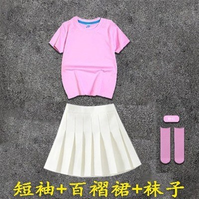 儿童表演服e青春活力糖果色演出装孩子天空六一小学生舞蹈班服