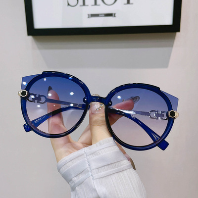 热销UV400 Sense Summer Sunglasses Personality Fashion Show F
