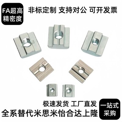 HNTT5铝型材HNTTV40/HNTTZ45螺母TNTB-HNTR20/HNTC30/M4 M5 M6 M8