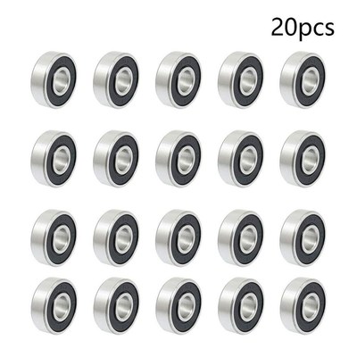 Othmro 8/10/20pcs 608ZZ 608-2RS Ball Bearings 8x22x7mm Singl