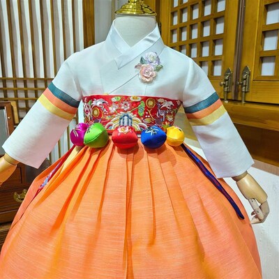 生日腰绳男女宝宝儿童韩服腰带装饰腰带(是腰带的价格)H-P11618