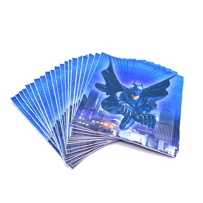 90pcs/lot Batsman Theme Happy Birthday Party Decorations Sup