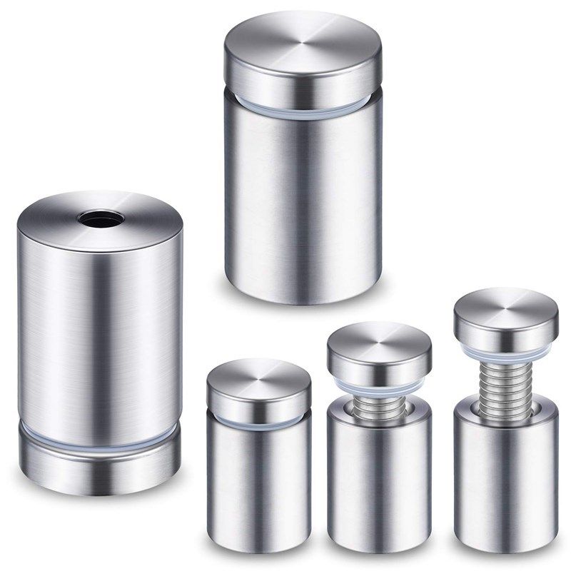 50 Packs Sign Standoff Screws Advertising Screws Stainless S_虎窝淘