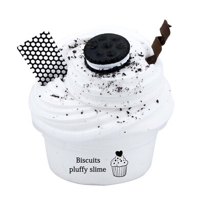 60ml/120ml Slime Fluffy Lizun DIY Kit Modeling Clay Light Pl