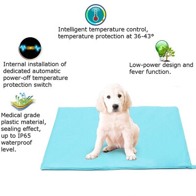 10 Level 40x60cm Electric Heater Waterproof Adjustable Heate