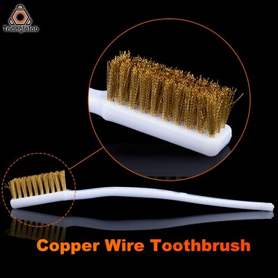 Trianglelab Stainless Steel Cleaning Needle  Copper Brush Fo