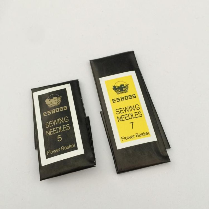 包邮优质花篮牌手缝针绣花针手工针缝衣针手针串珠针家用长针短针