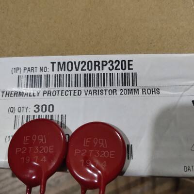 全新原装现货 压敏电阻TMOV20RP320E 320VAC 满百包邮