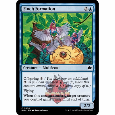 呆呆龙 万智牌 雀鸟巢群 Finch Formation 0050 平/闪