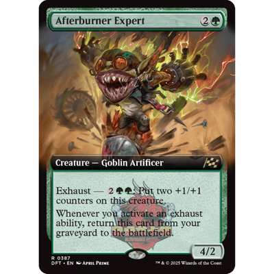 万智牌 后燃专家 Afterburner Expert 平/闪/扩画 乙太漂移