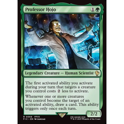 呆呆龙 万智牌 宝条博士 Professor Hojo 平/闪/扩画 最终幻想