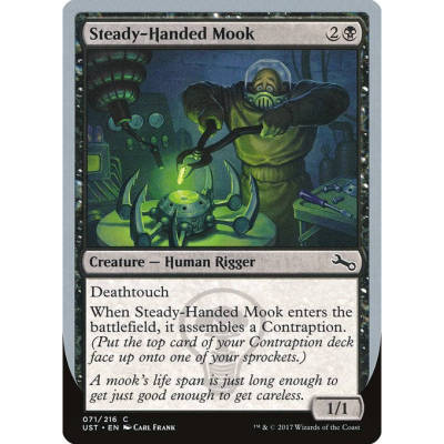 呆呆龙卡牌 万智牌 Steady-Handed Mook 闪 英文 鸡飞3