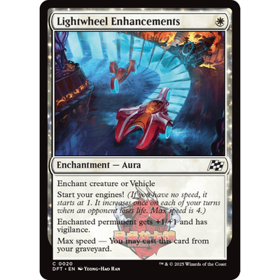 万智牌 光轮改良 lightwheel enhancements 英文 平/闪 乙太漂移