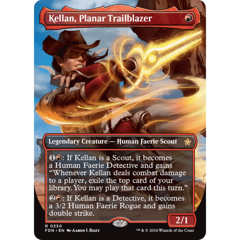 时空行客凯澜 Kellan, Planar Trailblazer 平/闪/异画 基石构筑